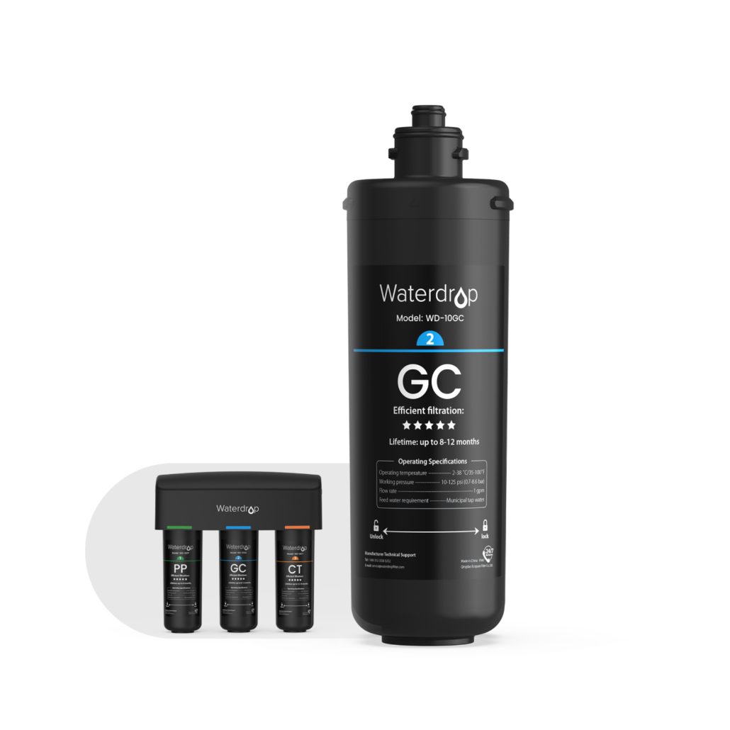 Granular Activated Carbon Filter (GC) for 3-Stage Water Filter